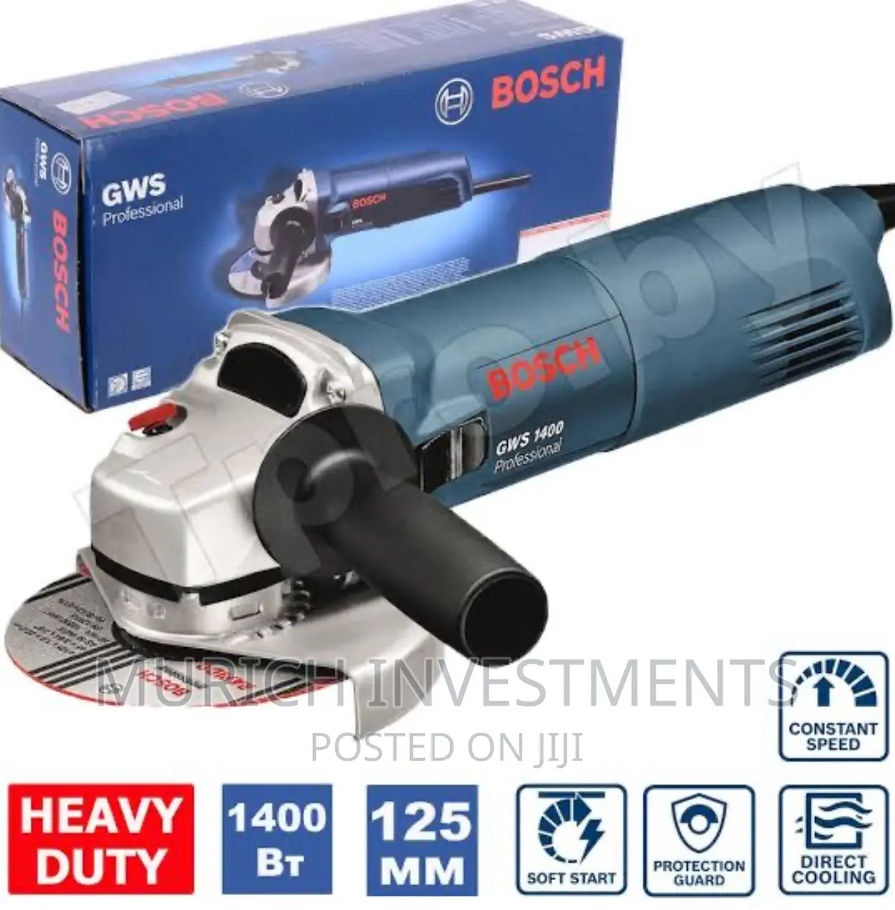 Bosch GWS 1400 Angle Grinder in Lagos Island (Eko) - Electrical Hand ...