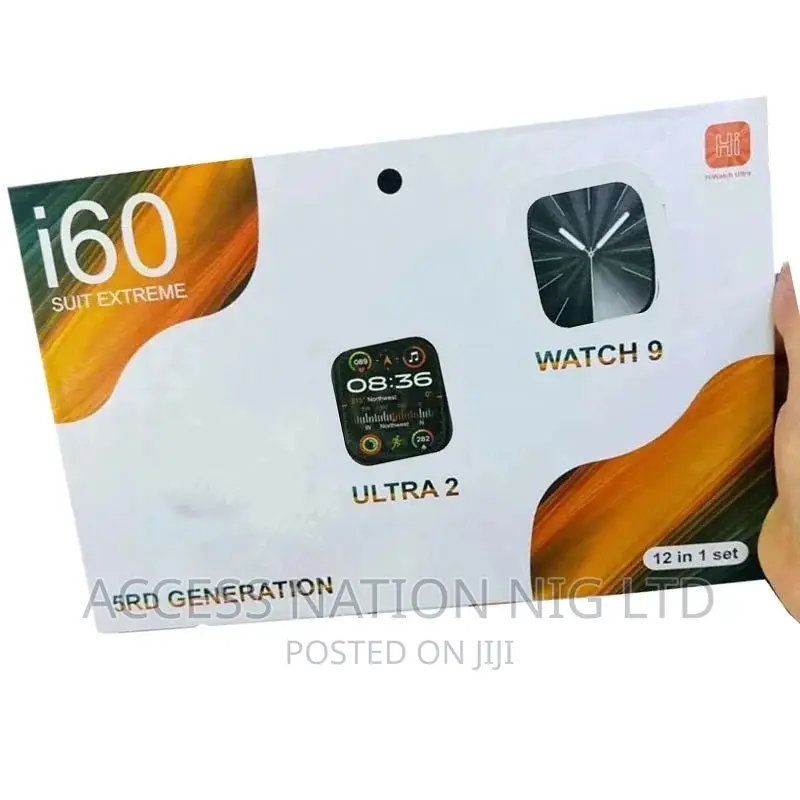 12in1 I60 Suite Extreme 2 Watches Series 9 And Ultra 2 in Ikeja - Smart ...