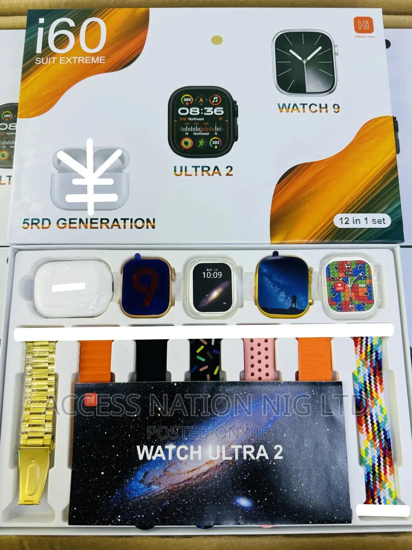 12in1 I60 Suite Extreme 2 Watches Series 9 And Ultra 2 in Ikeja - Smart Watches, Access Nation ...