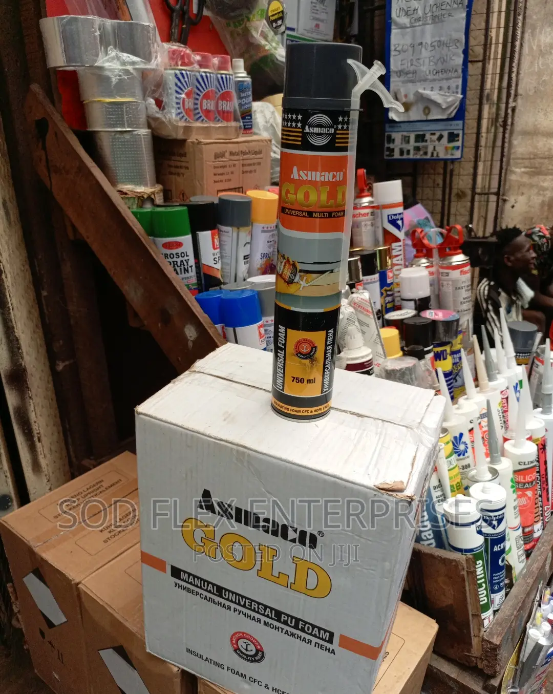 Asmaco Gold Pu Foam in Lagos Island (Eko) - Building Materials ...