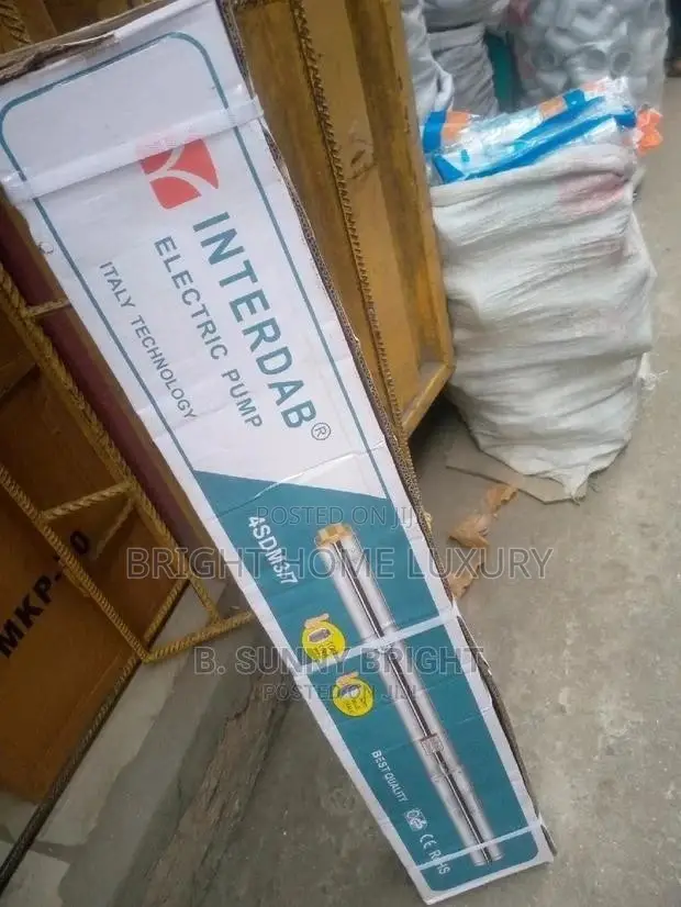 0.5HP Interdab Submersible Pumping Machine in Mushin - Plumbing & Water ...
