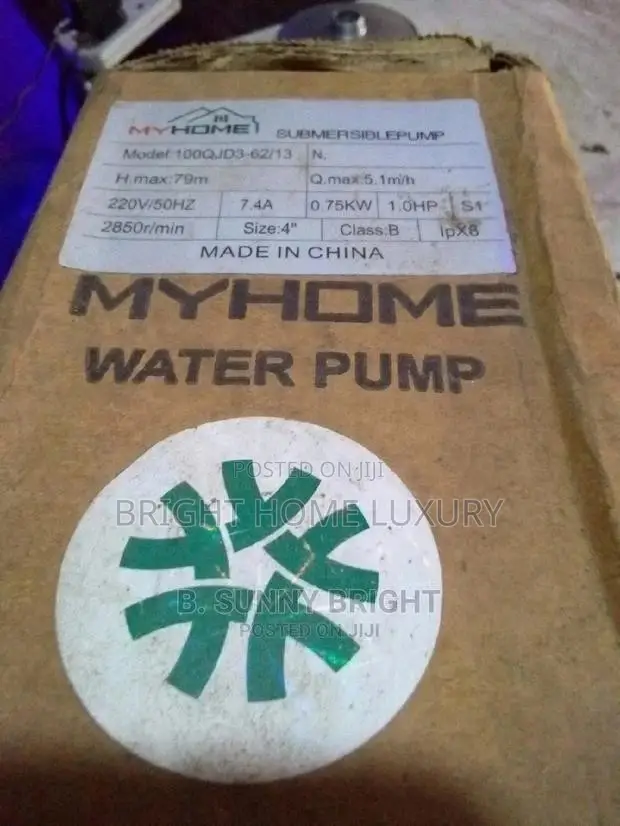 1HP Myhome Submersible Pumping Machine in Mushin - Plumbing & Water ...