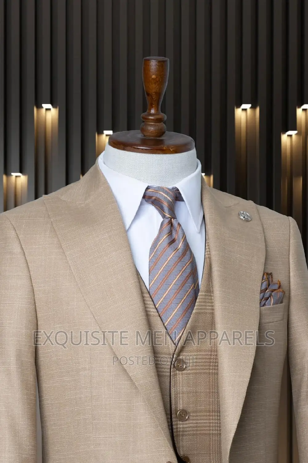 Italian Style Bespoke Formal Combined Turkish Men's Suit in Lagos ...