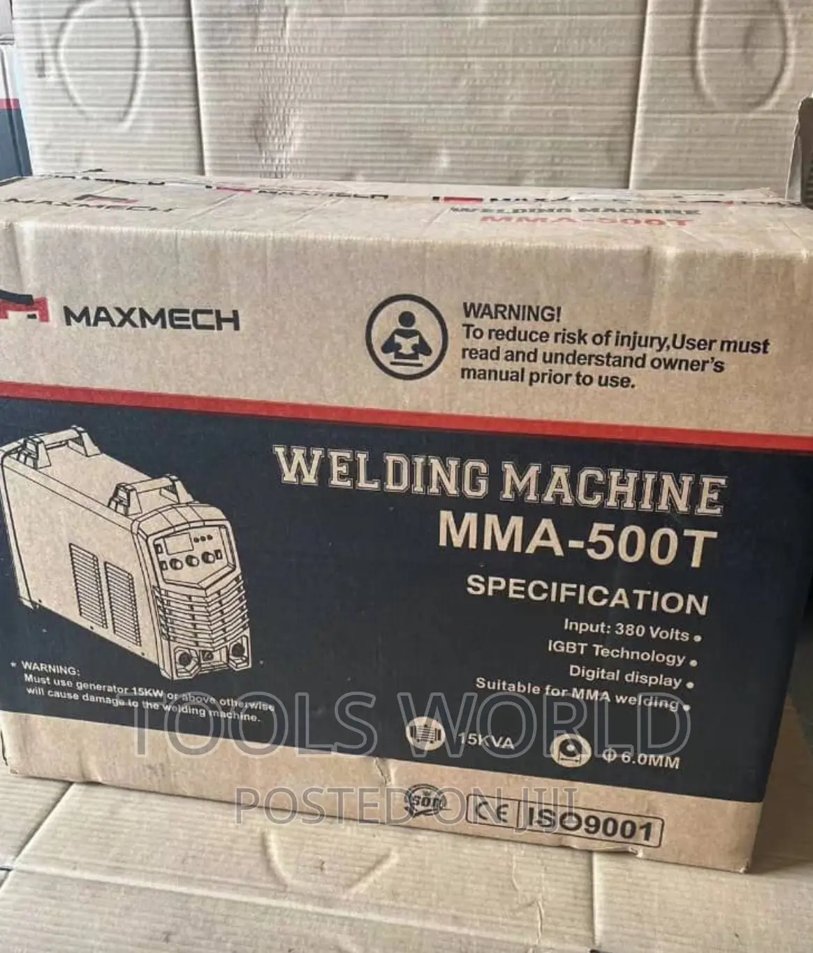 Maxmech Welding Machine 500A 3-Phase in Lagos Island (Eko) - Electrical Equipment, Ajisafe ...