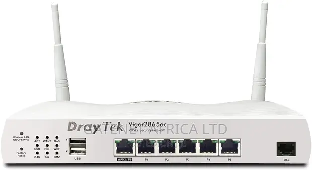 Draytek Vigor 2927ac Gigabit Dual-WAN Firewall VPN Router,, 58% OFF