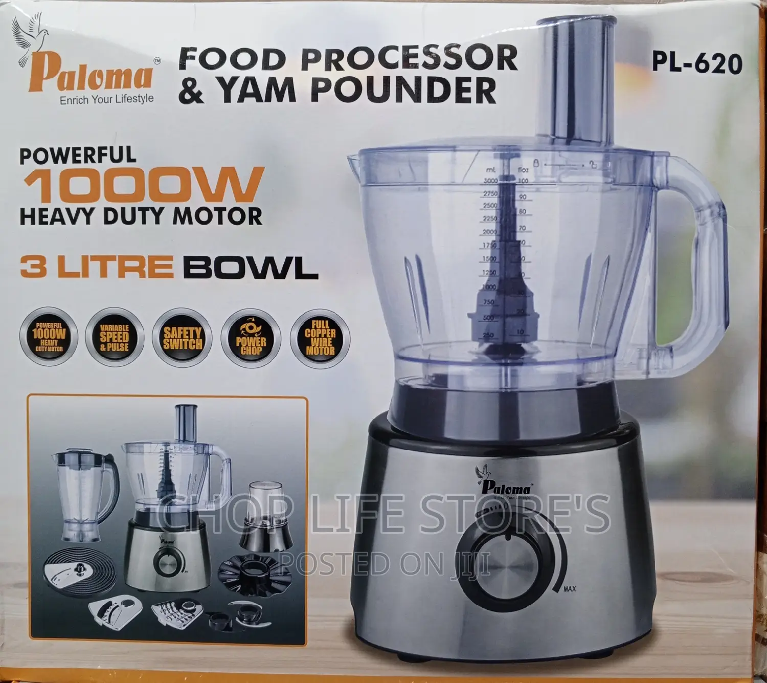 Paloma Food Processor / Yam Pounder in Lagos Island (Eko) - Kitchen Appliances, Chop Life Store ...