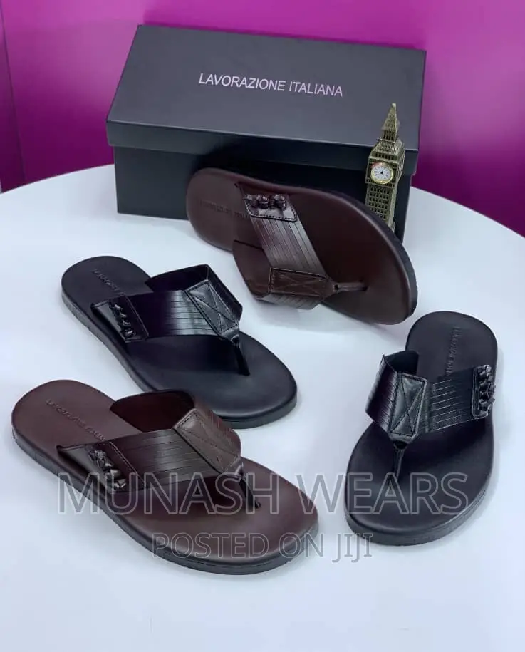 Italian Leather Slipers in Lagos Island (Eko) - Shoes, Munash Wears ...