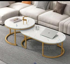 Marble Top Double Center Table in Ojo - Furniture, Sigma.o. Furniture ...