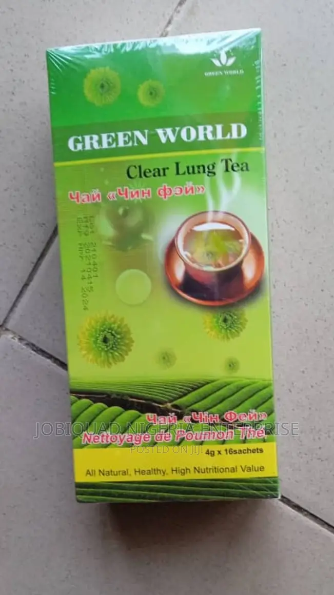 Green World Clear Lung Tea 20 Sachets in Alimosho - Food & Beverages ...