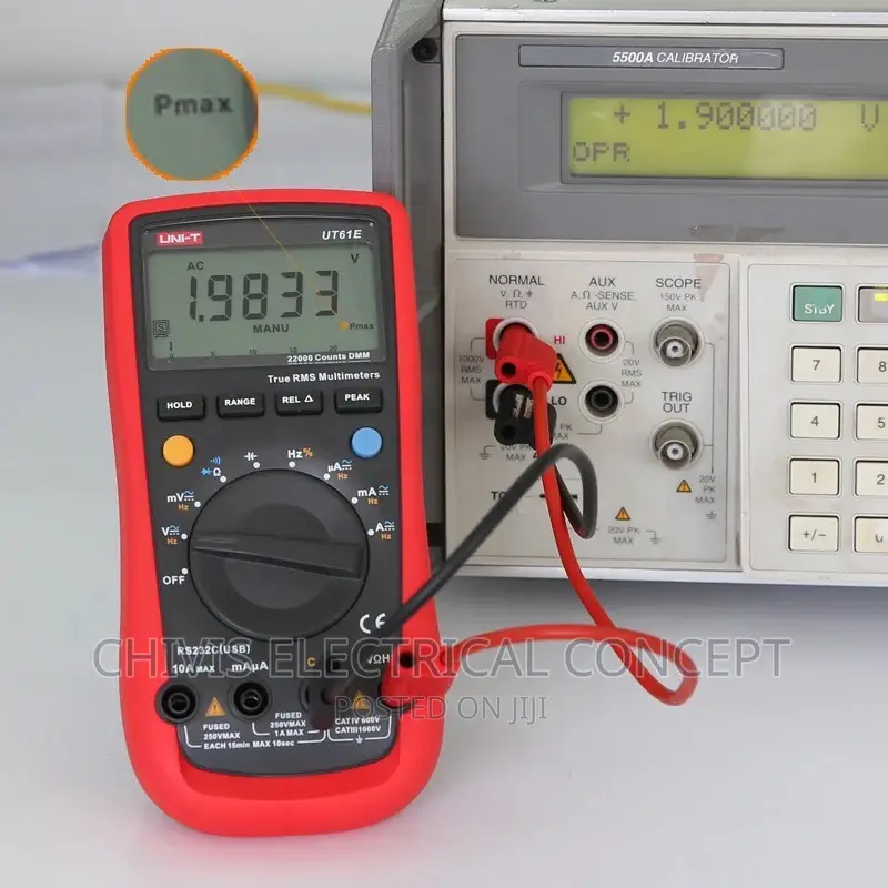 Uni-t Ut61e Digital Multimeter Meter True RMS 1000V AC DC in Ojo ...