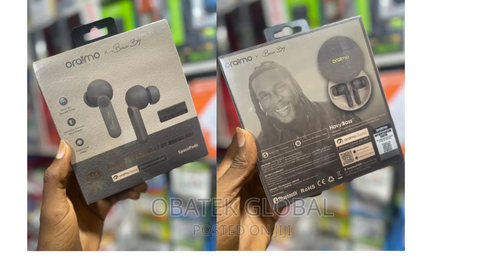 Oraimo Bluetooth Wireless Freepod 4 Burna Boy Edition in Umuahia ...