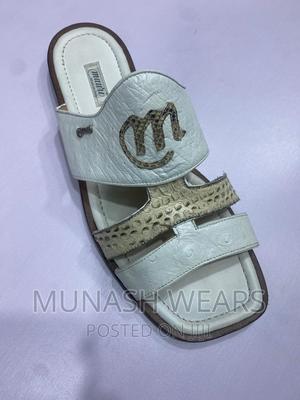 Pure Italian Mauri Leather Slipers in Ikeja - Shoes, Munash Wears | Jiji.ng