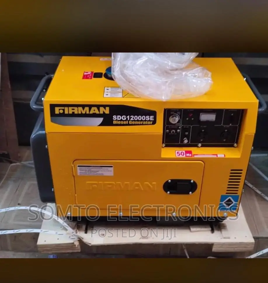 10kva Original Fireman Soundproof Generator SDG12000SE in Asokoro ...