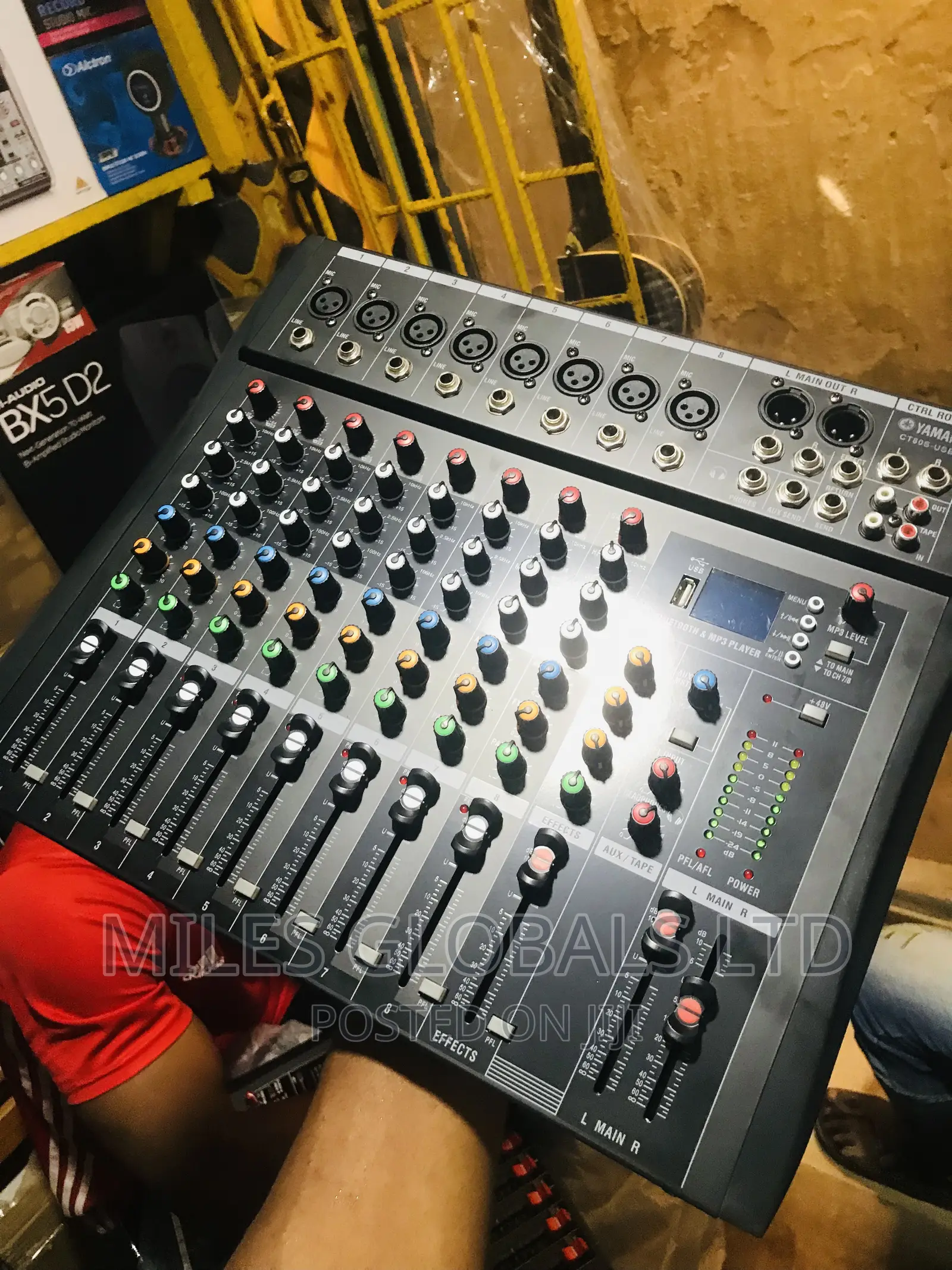 Yamaha 8 Channel Mixer in Ikeja - Audio & Music Equipment, Miles ...
