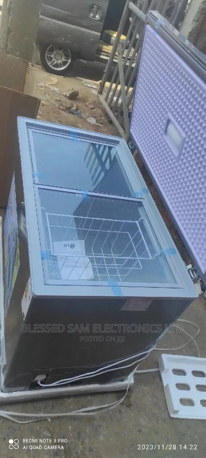 LG 450L Deep Freezer Fast Freezing Ice Maker Two Glass> 2yrs in Ojo ...