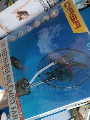 Solar Rechargeable Water Mist Fan With Remote.(Mini AC) in Ojo - Home ...
