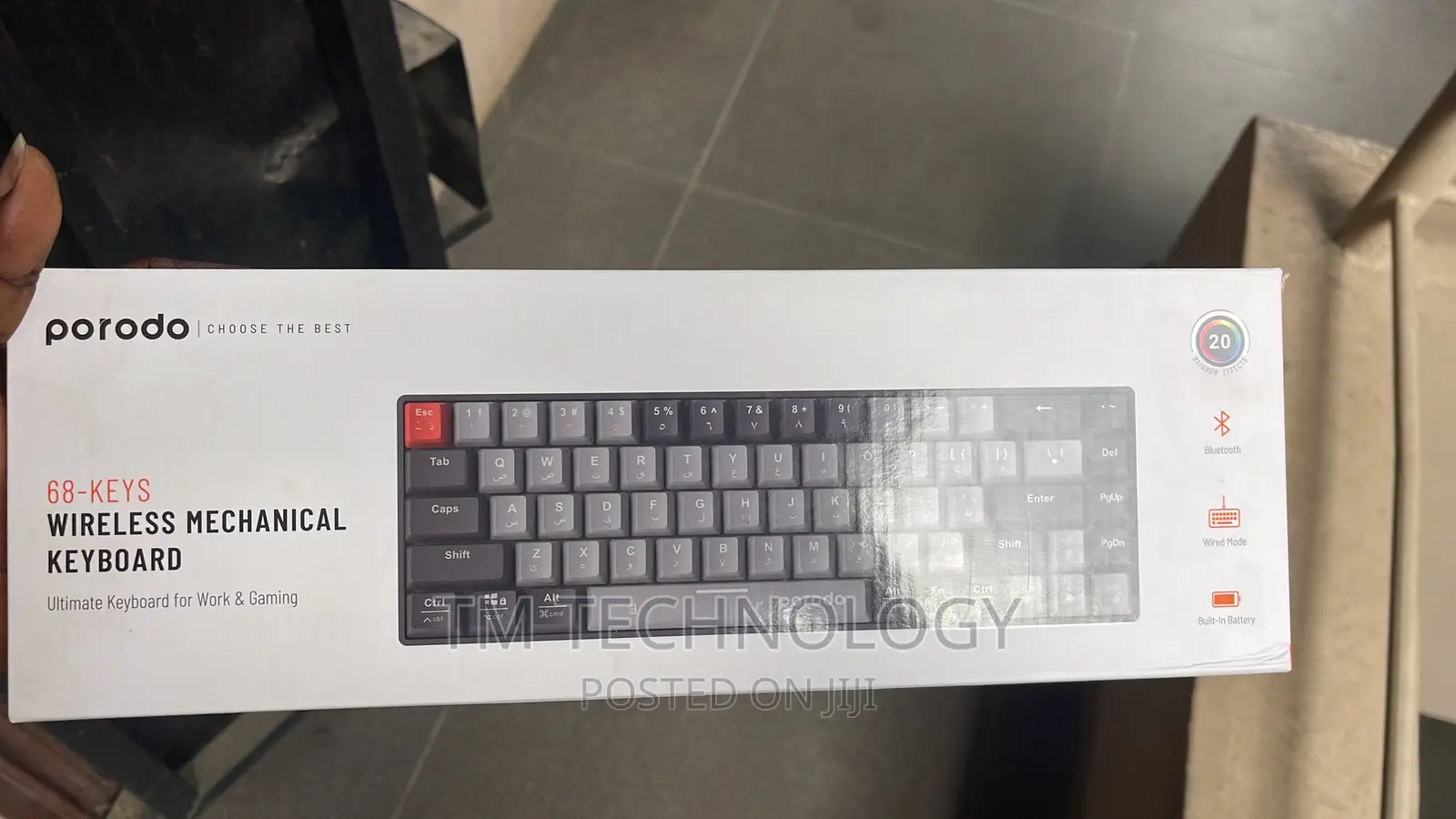 Porodo Wireless Mechanical Keyboard in Ikeja - Computer Accessories ...