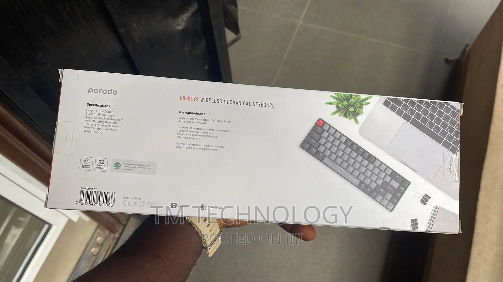 Porodo Wireless Mechanical Keyboard in Ikeja - Computer Accessories ...