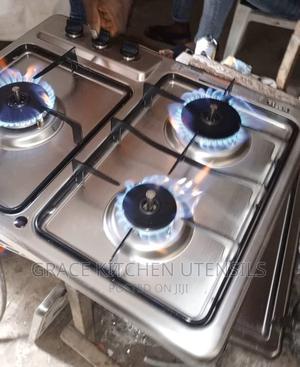 Stainless 3 Burner Gas Cooker in Ojo - Kitchen Appliances, Grace ...
