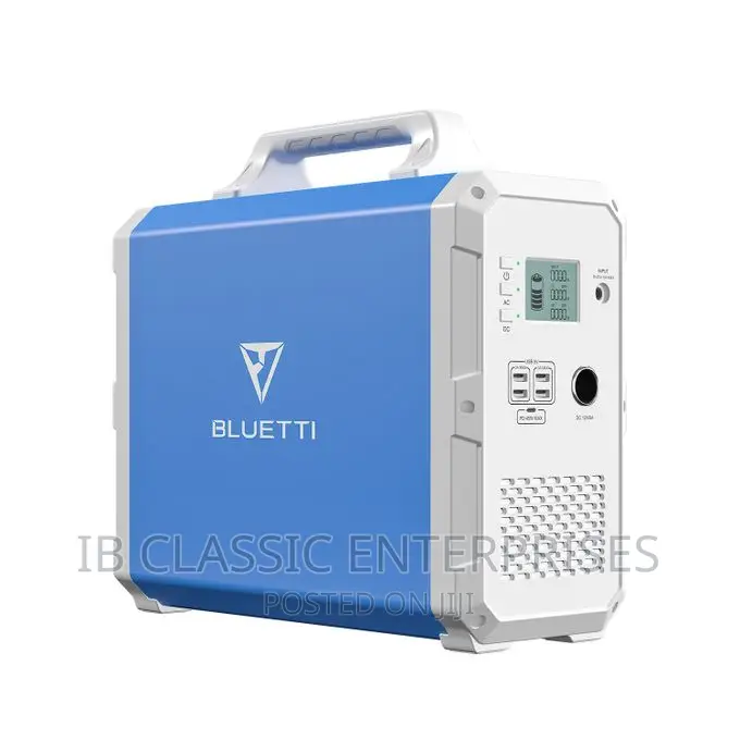 BLUETTI 1500wh/1000w Blue Portable Power Station in Surulere - Solar ...