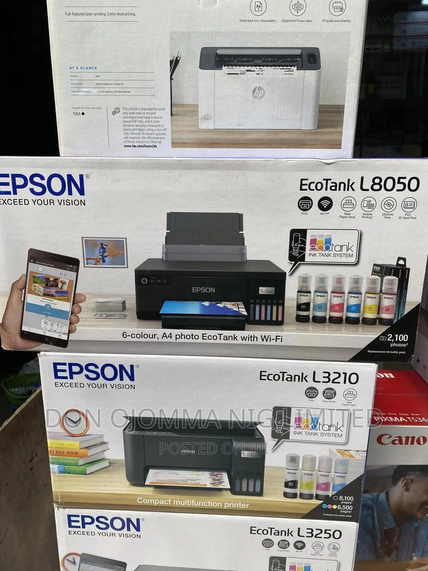 Epson Ecotank L8050 - A4 Size 6 Color Printer in Lagos Island (Eko ...