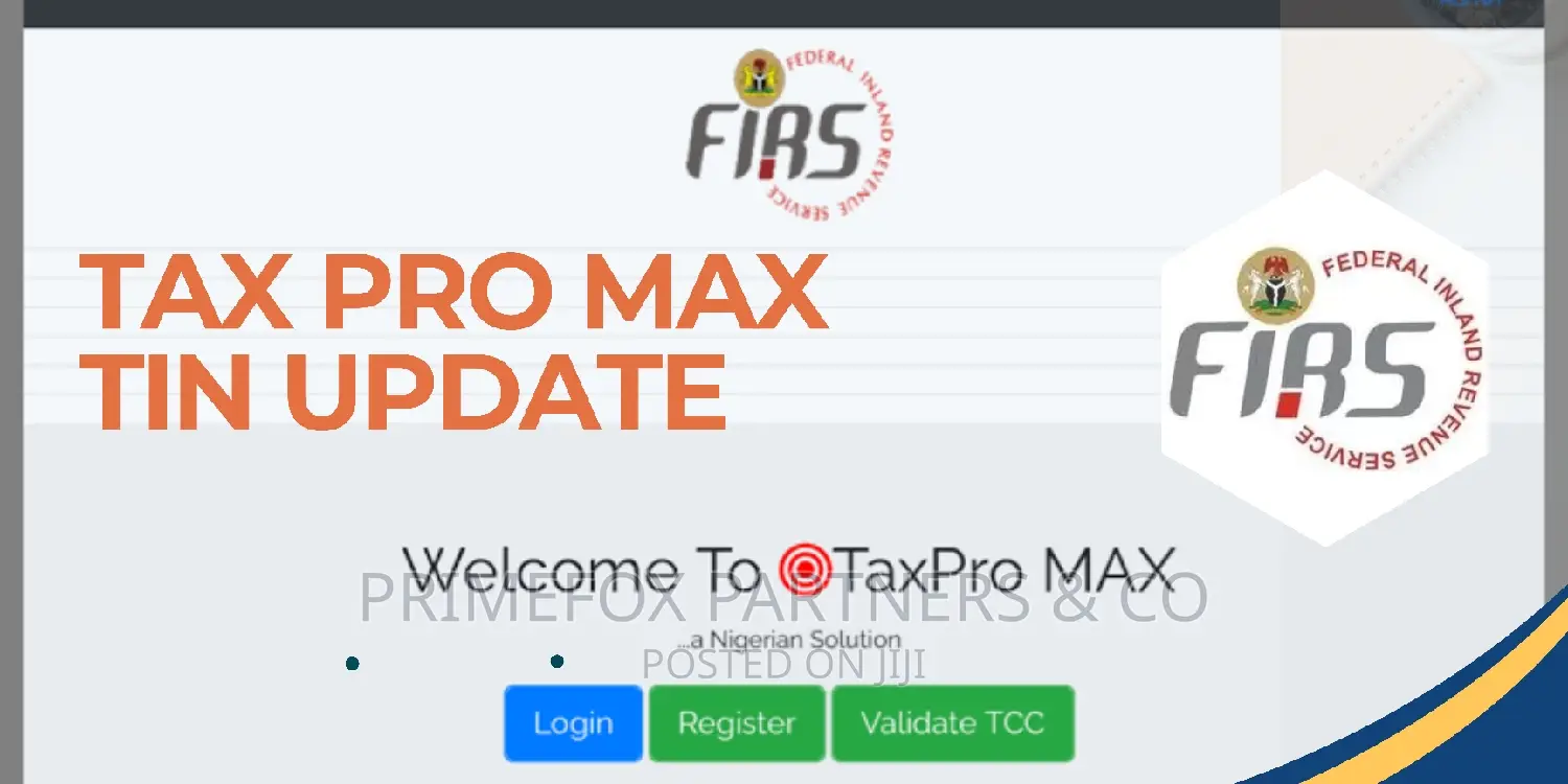 Tax Pro Max TIN Update and Activation/Tin Registration in Ikeja - Tax ...