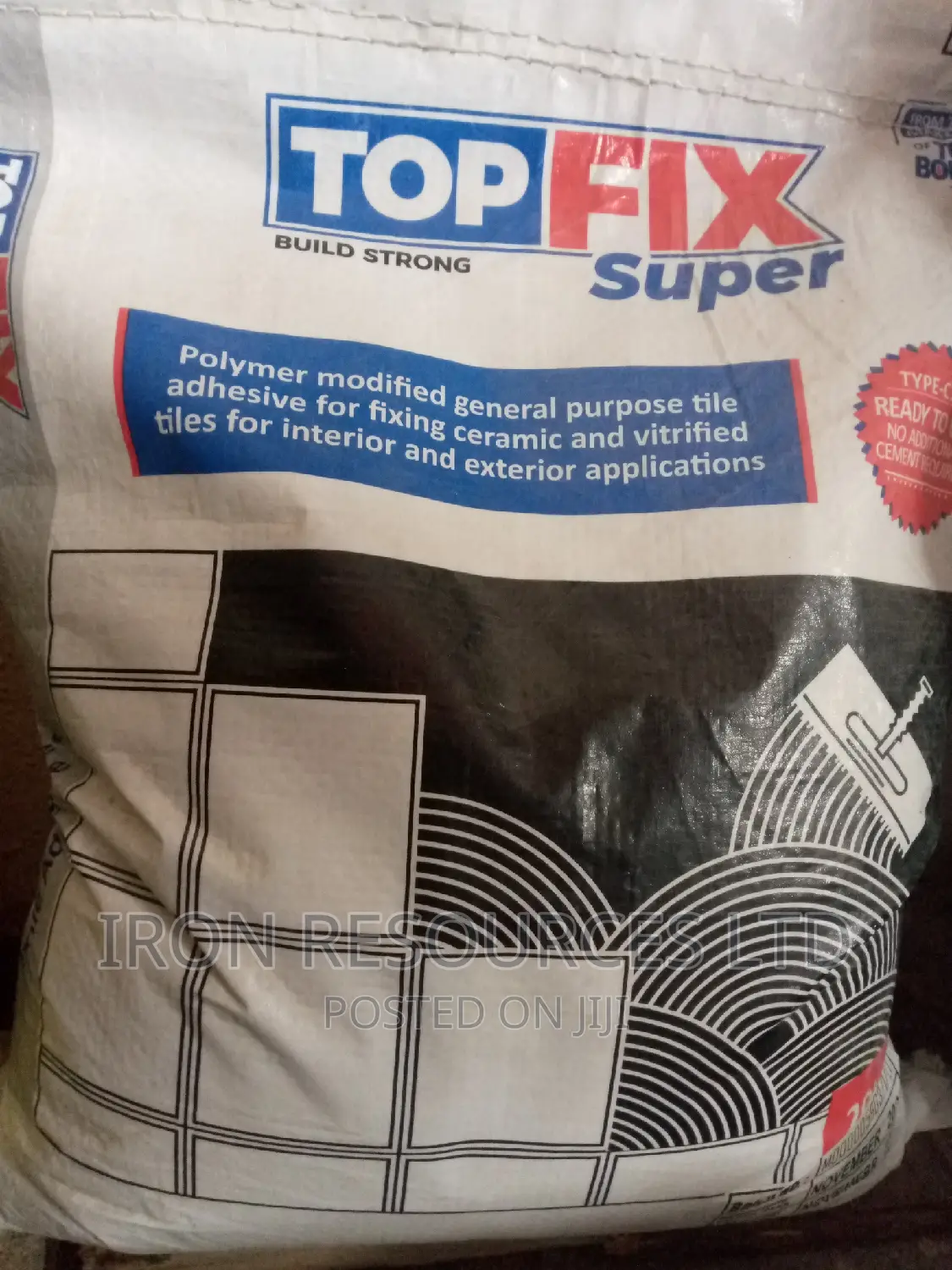 Topfix Super (Tile Adhesive) in Lekki - Building Materials & Supplies ...