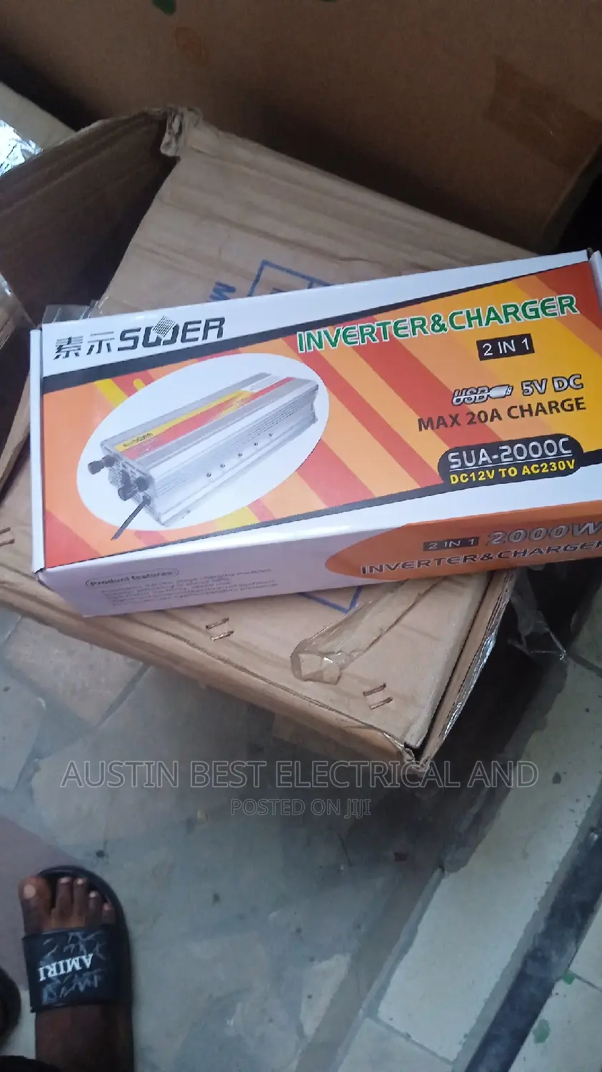 Souer Inverter With Charger 2000W in Ojo - Solar Energy, Austin Best ...