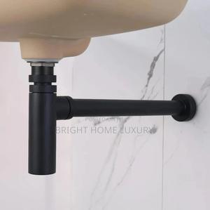 Quality Black P-Trap Basin Sink Waste Bottle Trap for sale - Bright ...