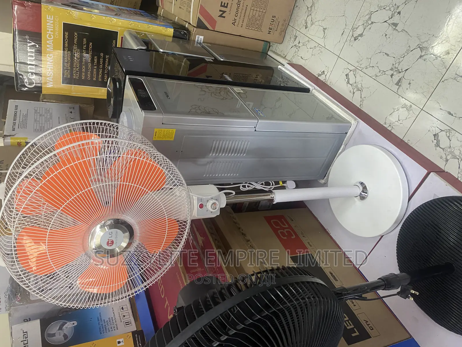 LG DOUBLE HEAD FAN (360 Degree) 20 Inches in Wuse 2 - Home Appliances ...