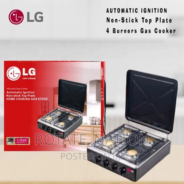 LG 4burner Automatic Table Top Gas Cooker in Lagos Island (Eko ...