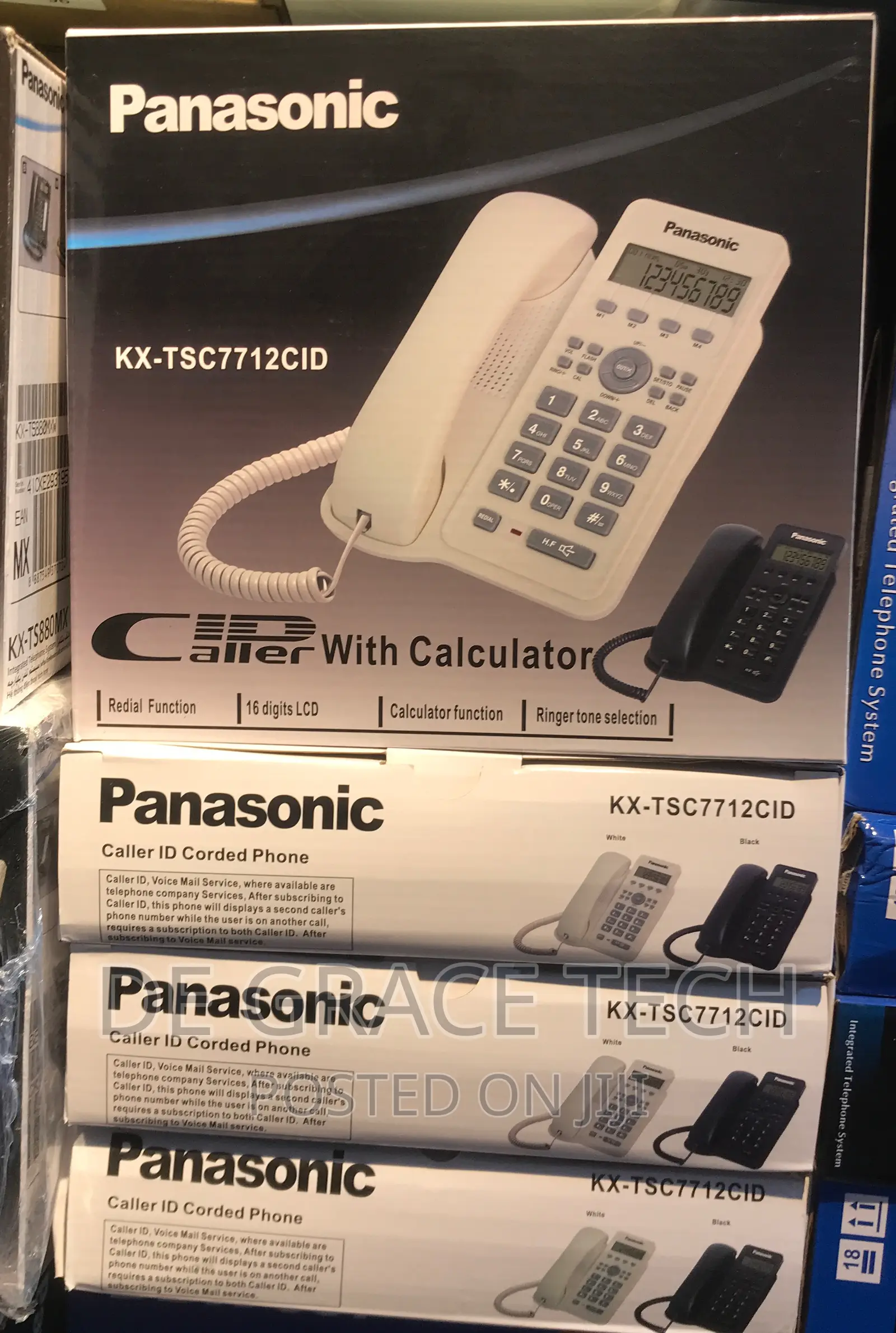 Panasonic Display Intercom Handset (KX-TSC7712CID) in Ikeja - Home Appliances, Grace Sunday ...