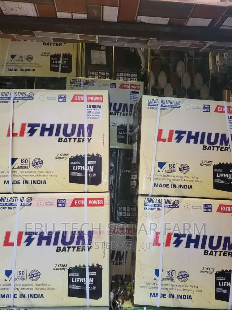 Lithium Attery Tubular Battery 240ahs in Ojo - Electrical Equipment ...