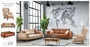 Luxury Turkish Sofa Set Panama With Nubuck Leather in Ikeja - Furniture ...