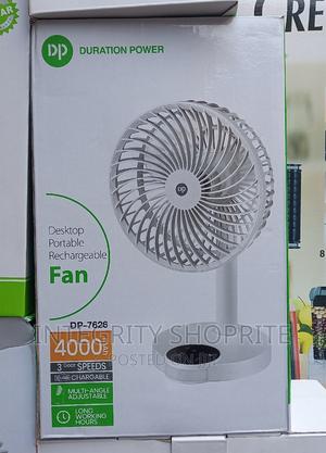 Dp Led Light Rechargeable Table Fan With Led Light - 4000mah in Lagos ...