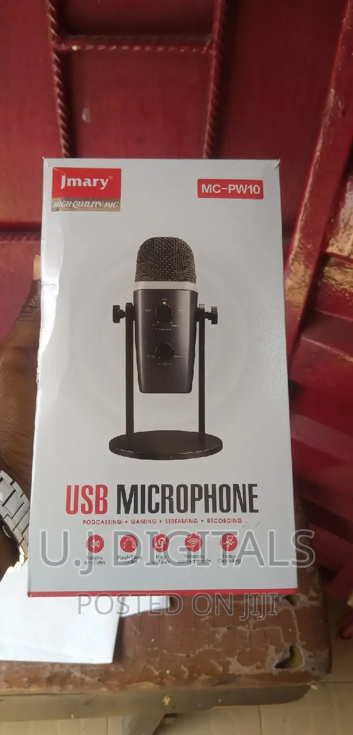 Jmary Mc-pw10.Multifunctional USB Microphone in Lagos Island (Eko ...