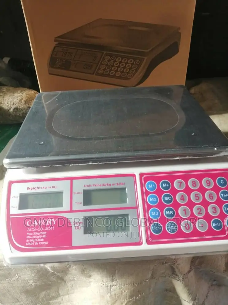 Original Camry Digital Pricing Computing Scale - 30kg in Ikeja ...