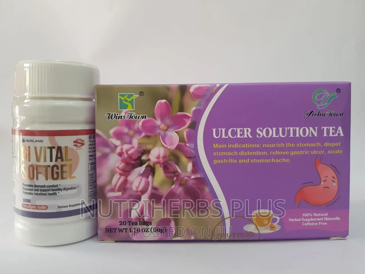 GI Vital Gel + Ulcer Solution Tea:Treats Stubborn Ulcer in Ikeja ...