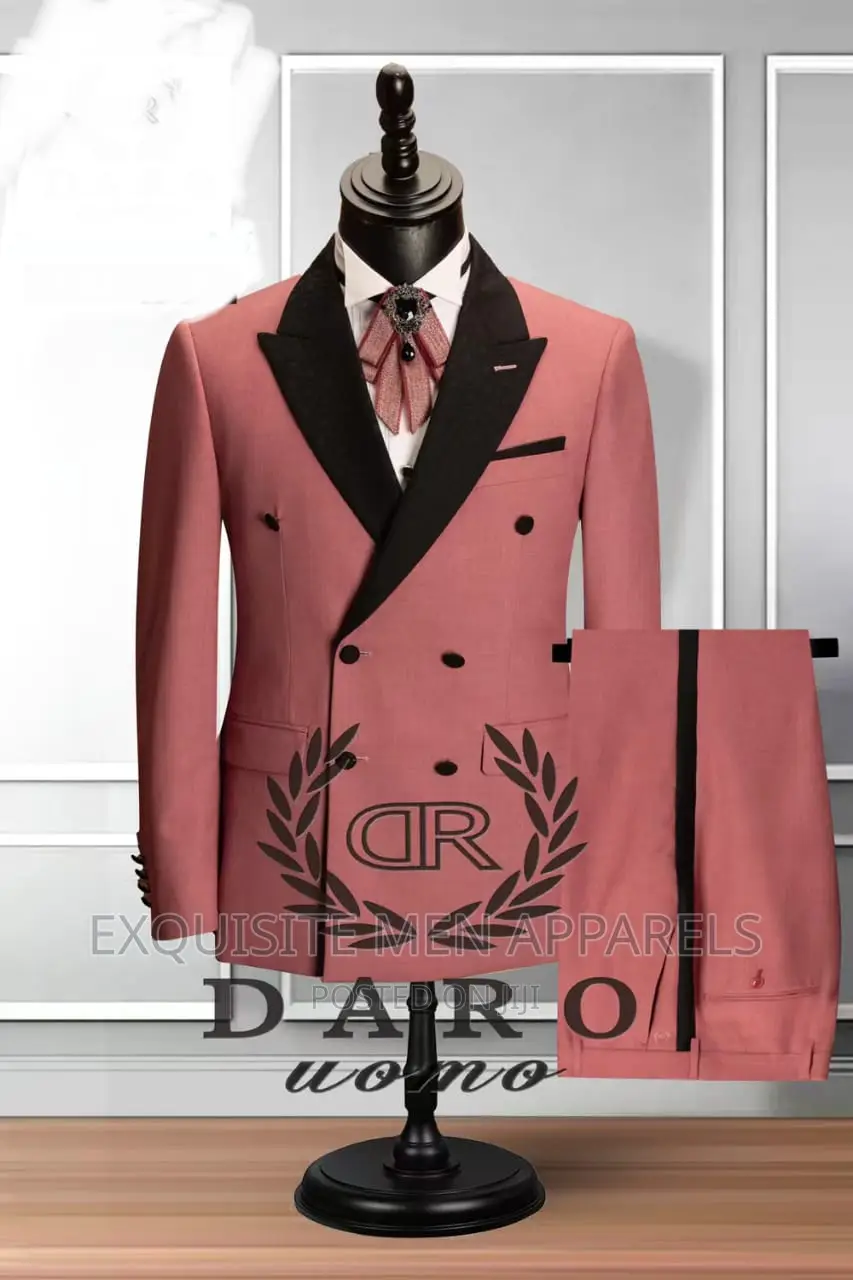 Quality Double Breasted Tuxedo Daro Turkish Men's Suit in Lagos Island ...