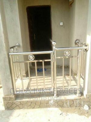 932) Silver Design Stainless Steel Handrails Made in Turkey in Ogba ...