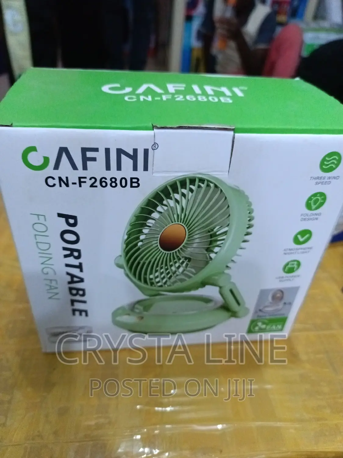Cafini Portable Folding Fan in Alimosho - Home Appliances, Alatu Chidinma | Jiji.ng