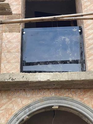 149) Flameless Black Glass Design Handrails Made in Turkey in Ikorodu ...