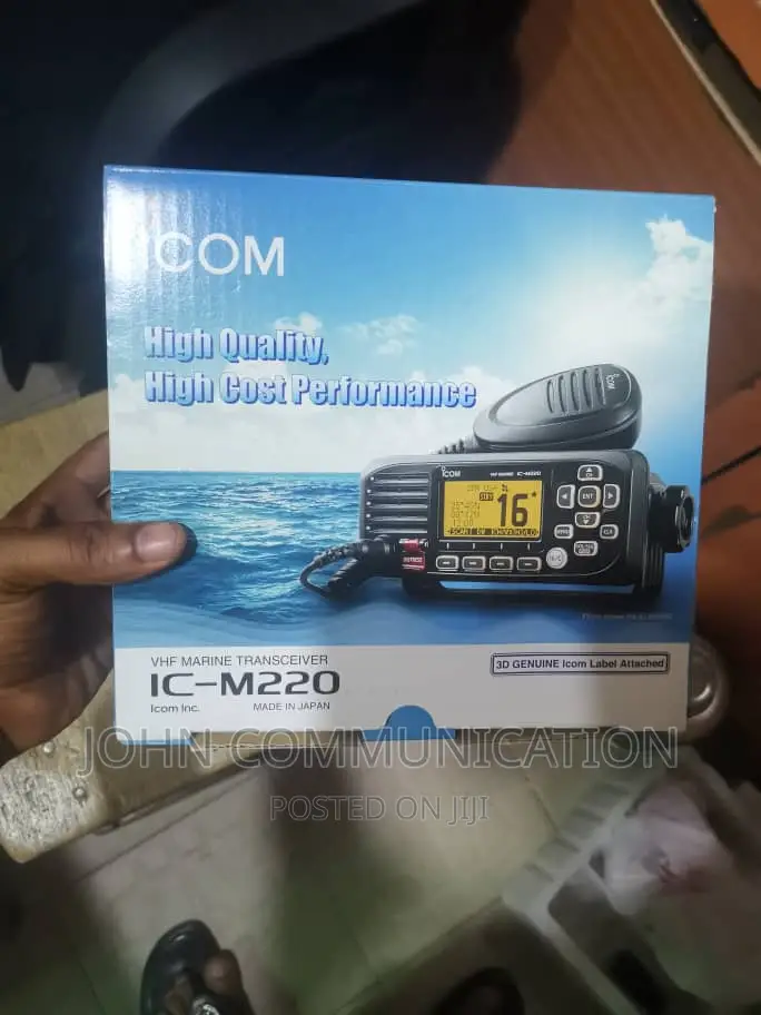 Icom Ic-220 Marine Base Radio VHF in Lekki - Audio & Music Equipment ...