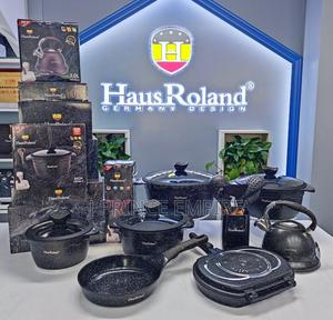 Hausroland Die-Cast Granite Cookware, 20pcs, Marble Coated in Lagos ...