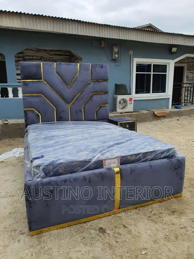 4by6 Padded Bed With One Bedside and Quality Sarah Foam in Ojo ...