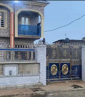 290) Flameless Blue Glass Design Handrails Made in Turkey in Amuwo ...