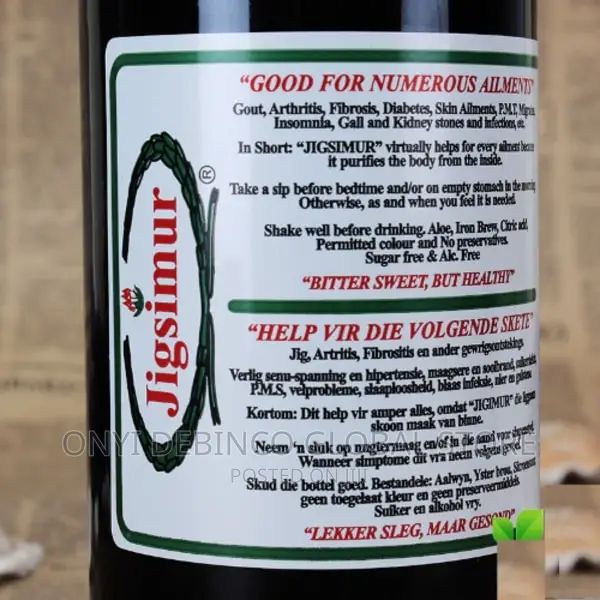 Jigsimur Natural Health Drink 750ML in Ikeja - Vitamins & Supplements ...
