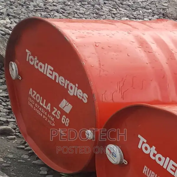 Total Azolla Zs 68 Hydraulic Oil for sale - PedotecH Price: ₦ 735,000 ...