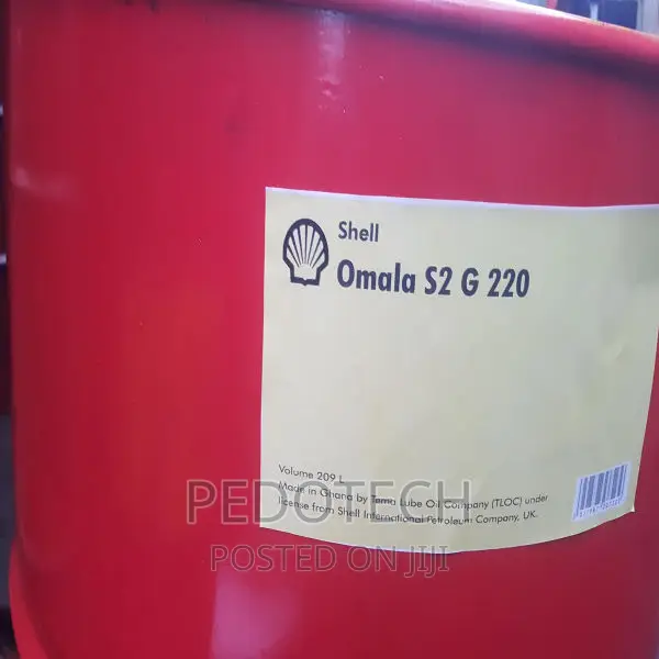 Shell Omala S2 G 220 Industrial Gear Oil in Apapa - Manufacturing ...
