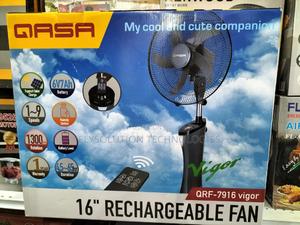 QASA 16 Inches Rechargeable Fan + Remote Control in Ikeja - Home ...